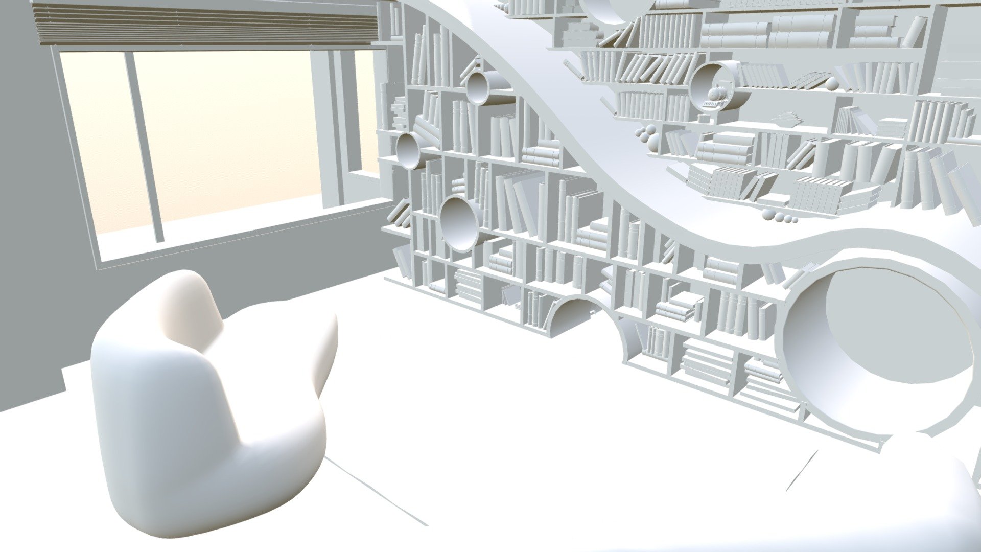 Library - Download Free 3D model by AngieKurmen [6b3d273] - Sketchfab