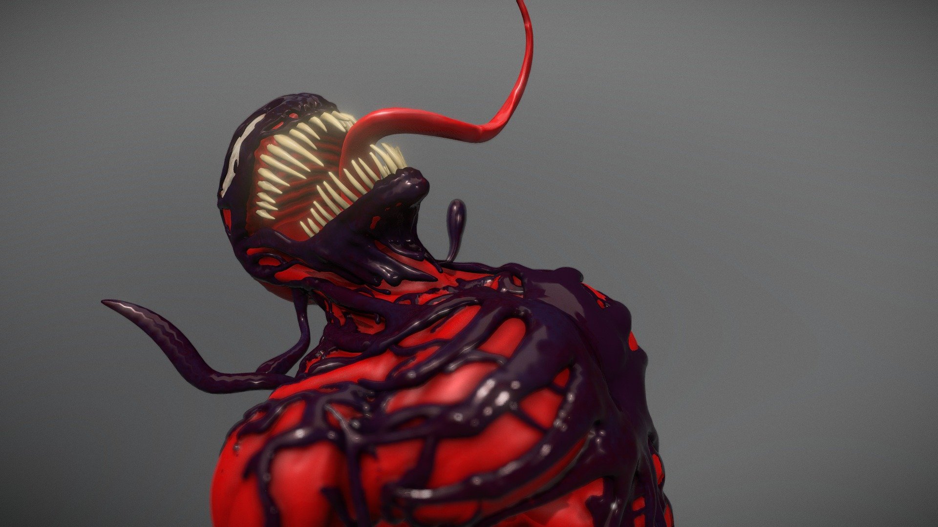 Carnage Bust - 3D model by felipecervera [6b3f3f4] - Sketchfab