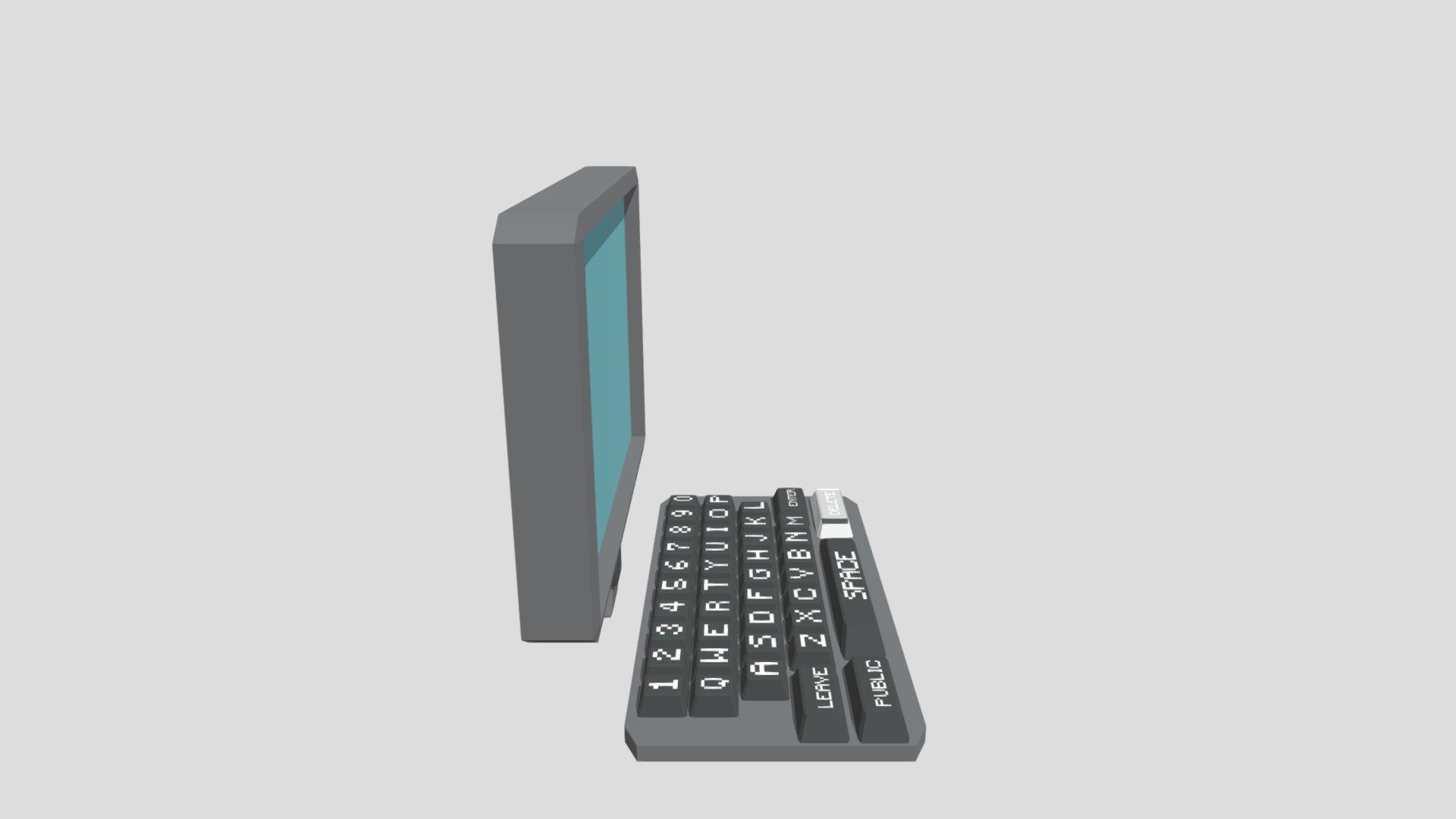 Computer-used-for-a-gorilla-tag-fan-game - Download Free 3D model by ...