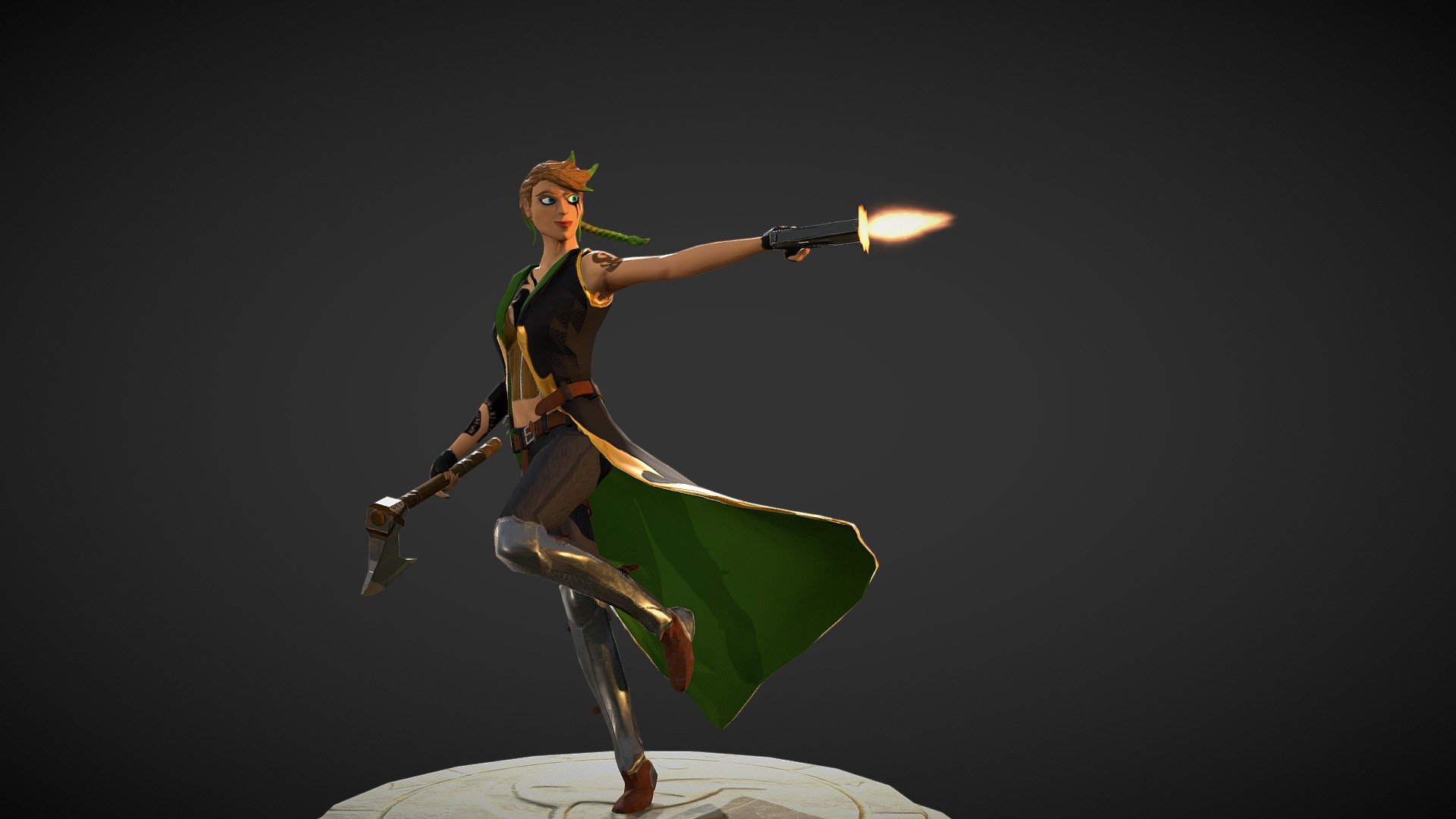 Character: Hellevi - 3D model by Kyle.Oneill [6b4083f] - Sketchfab