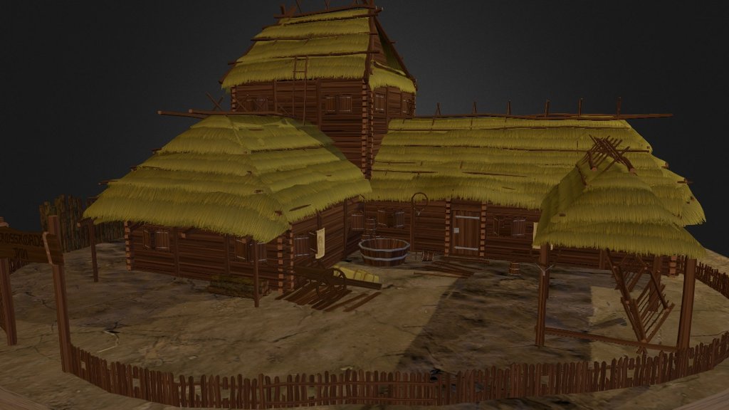 Crossroad Inn (The Witcher 3 Wild Hunt) - Download Free 3D model by ...