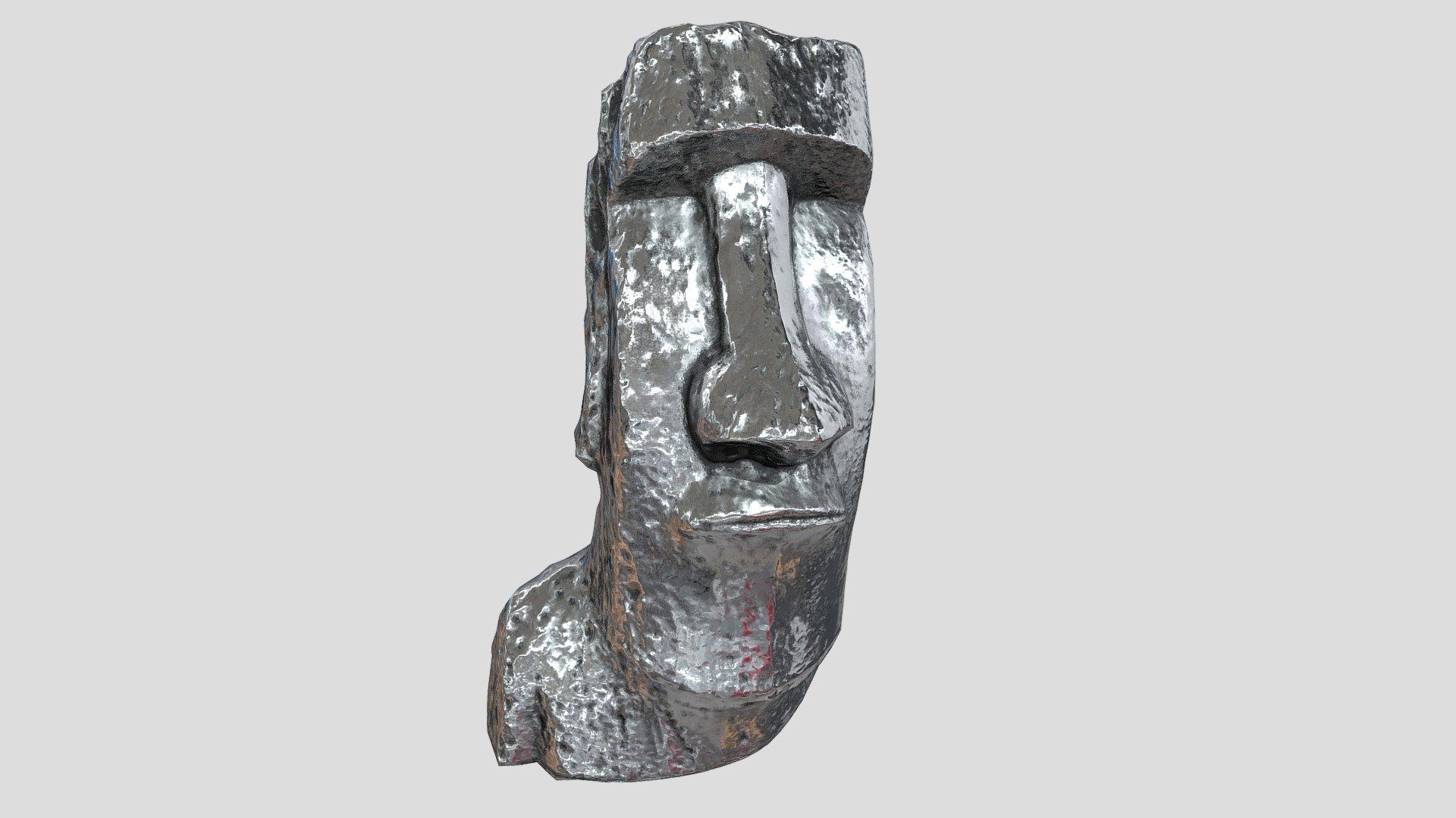 Moai bust statue - Download Free 3D model by Alessandro Zanetti ...