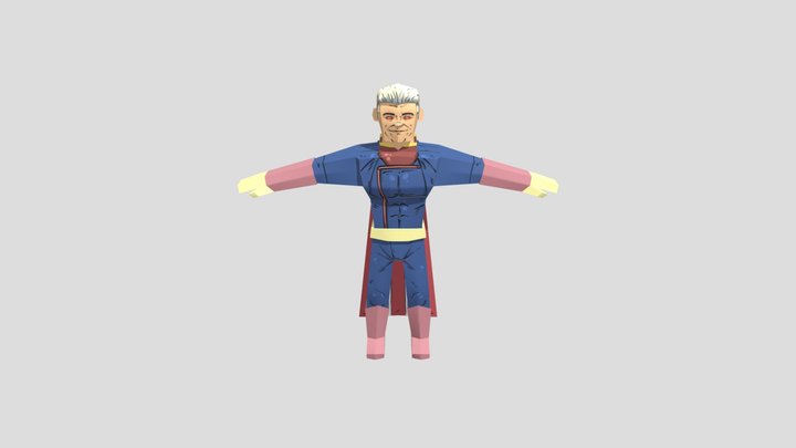 Homelander 3D models - Sketchfab