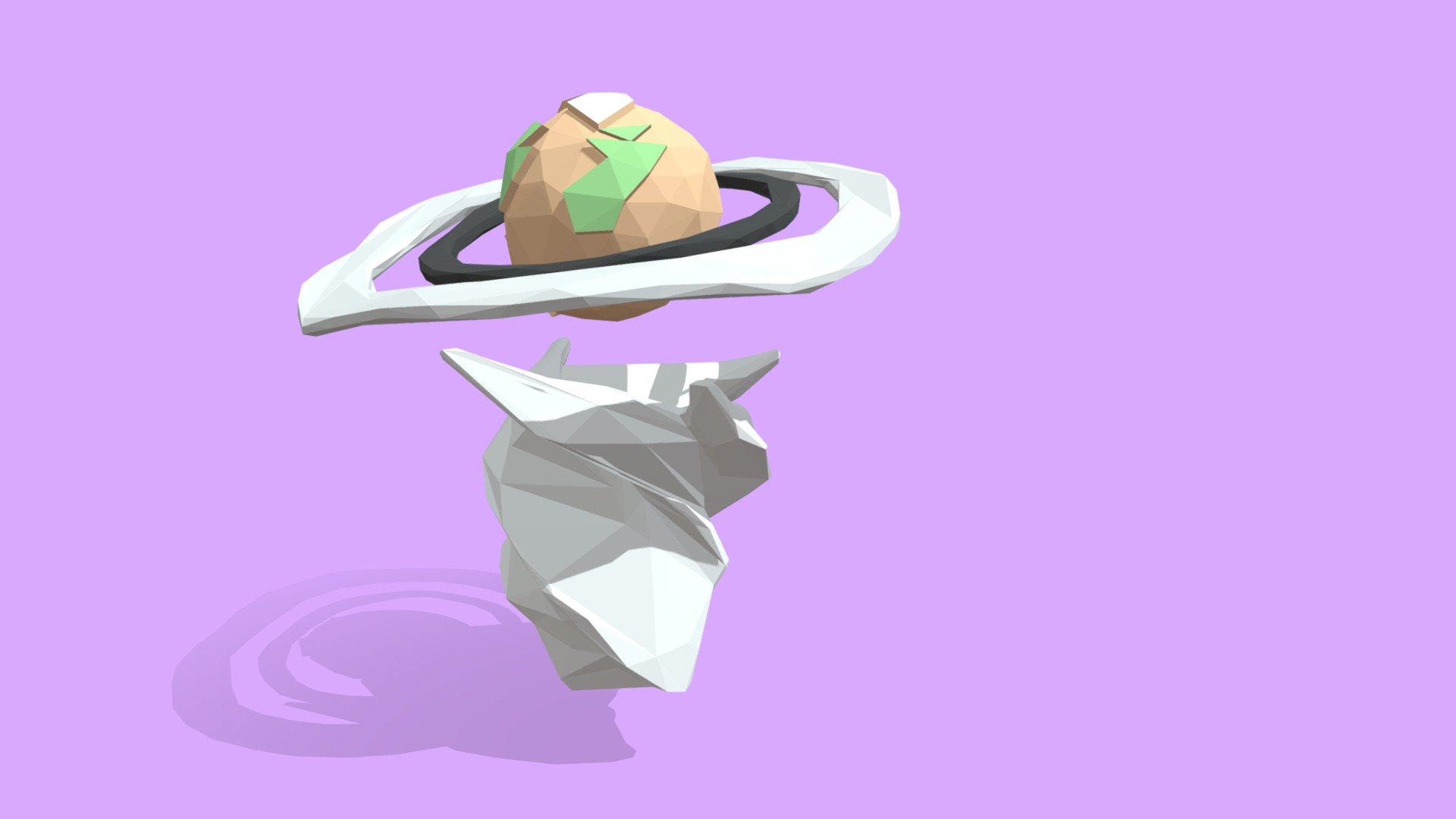 Low Poly Planet - Download Free 3D model by Javid Shaikh (@javidkoh ...