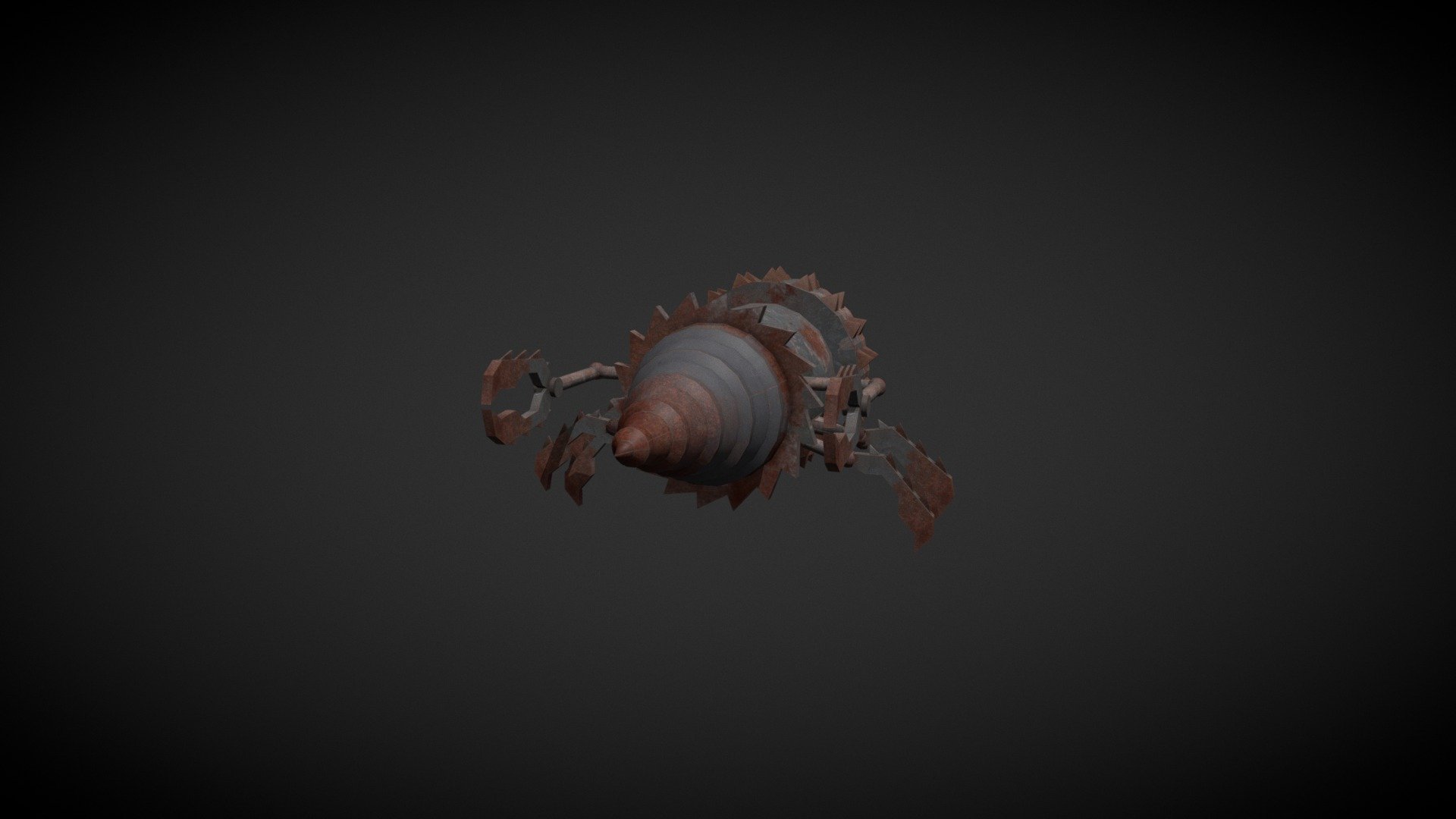 Drillbot - 3D model by JReid [6b43d8f] - Sketchfab