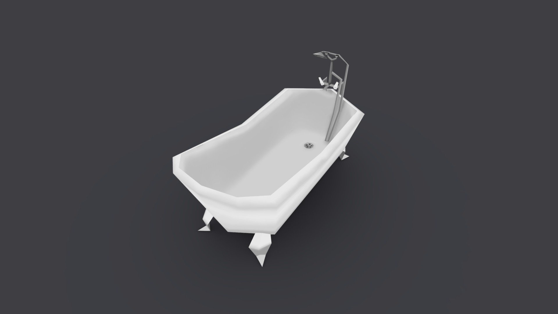 Shower/Tub - Household Props #30 - 3D model by plasmaernst [6b443c5 ...