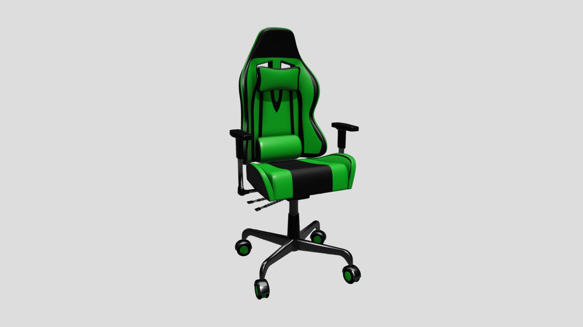 Gaming Chair green - Download Free 3D model by MashiMaro1924 ...
