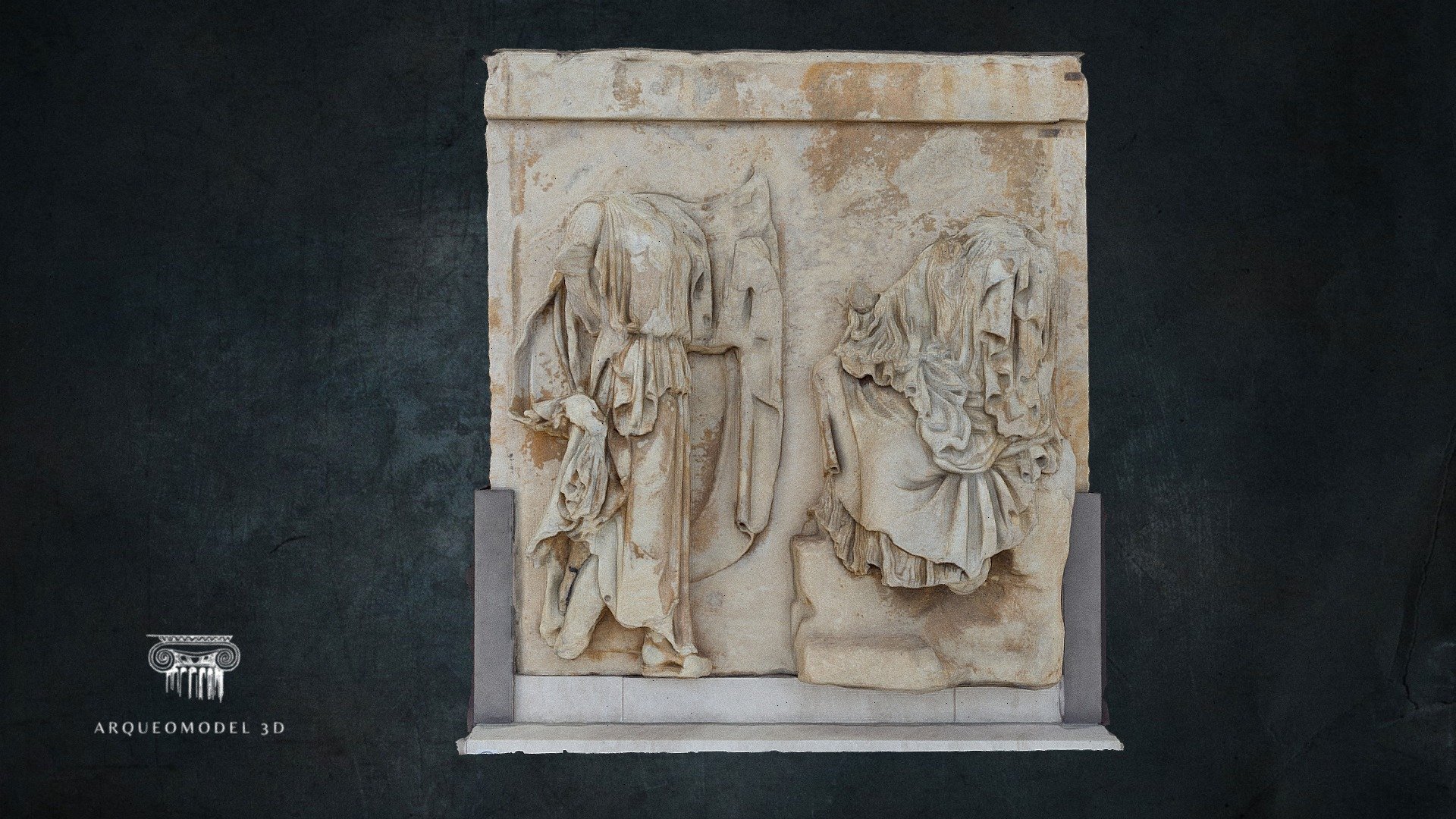 Metopa 32 - Acropolis Museum | ATHENS - Buy Royalty Free 3D model by ...