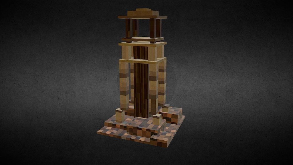 Ranger Tower - 3D model by dragnoz [6b46b00] - Sketchfab