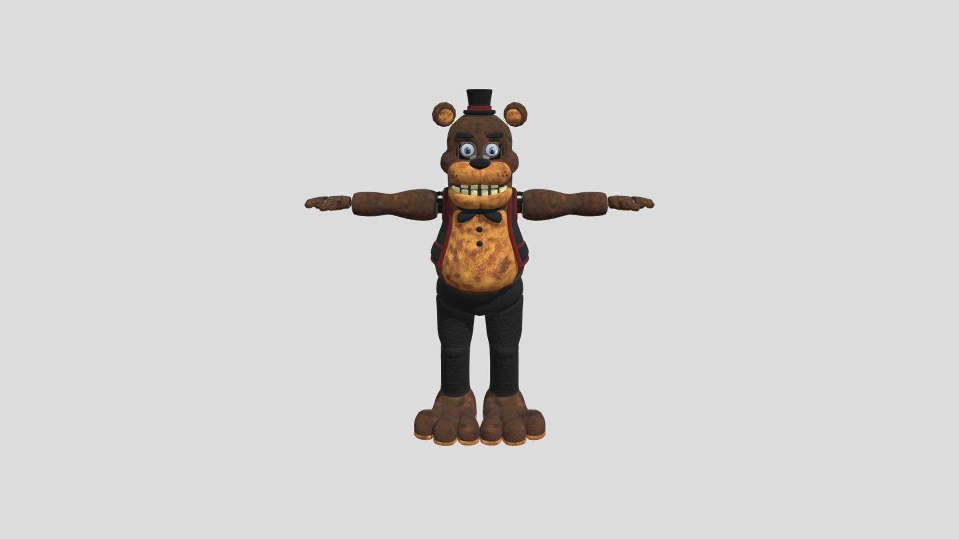 fnaf pluse freddy - 3D model by good577x [6b47427] - Sketchfab