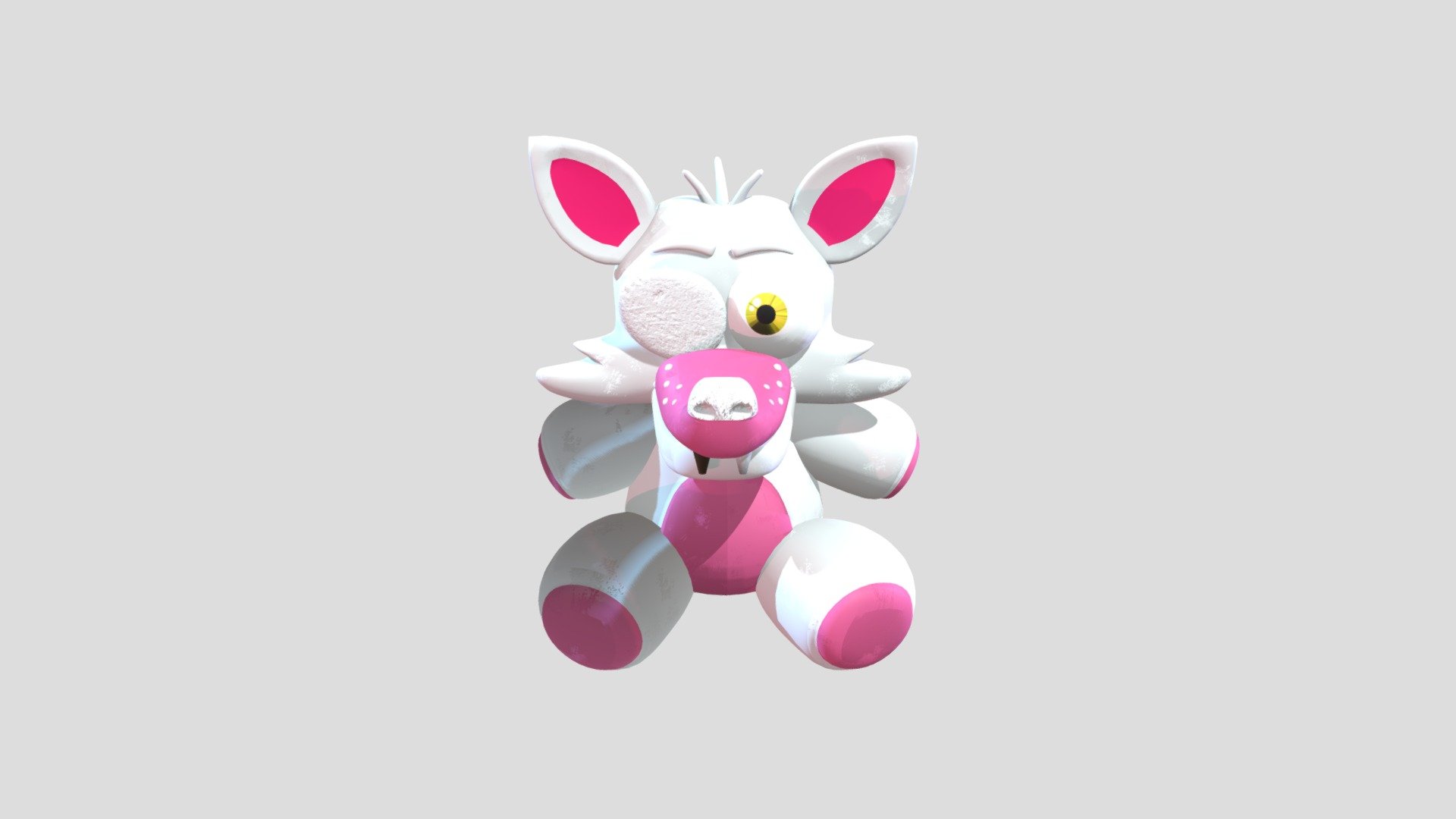Toy Foxy Plush - Download Free 3D model by AndyBy2002 [6b4c9ab] - Sketchfab