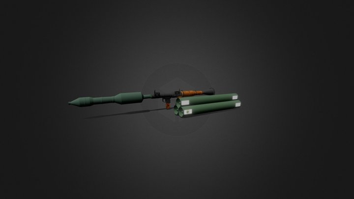 Rocketlauncher 3D models - Sketchfab