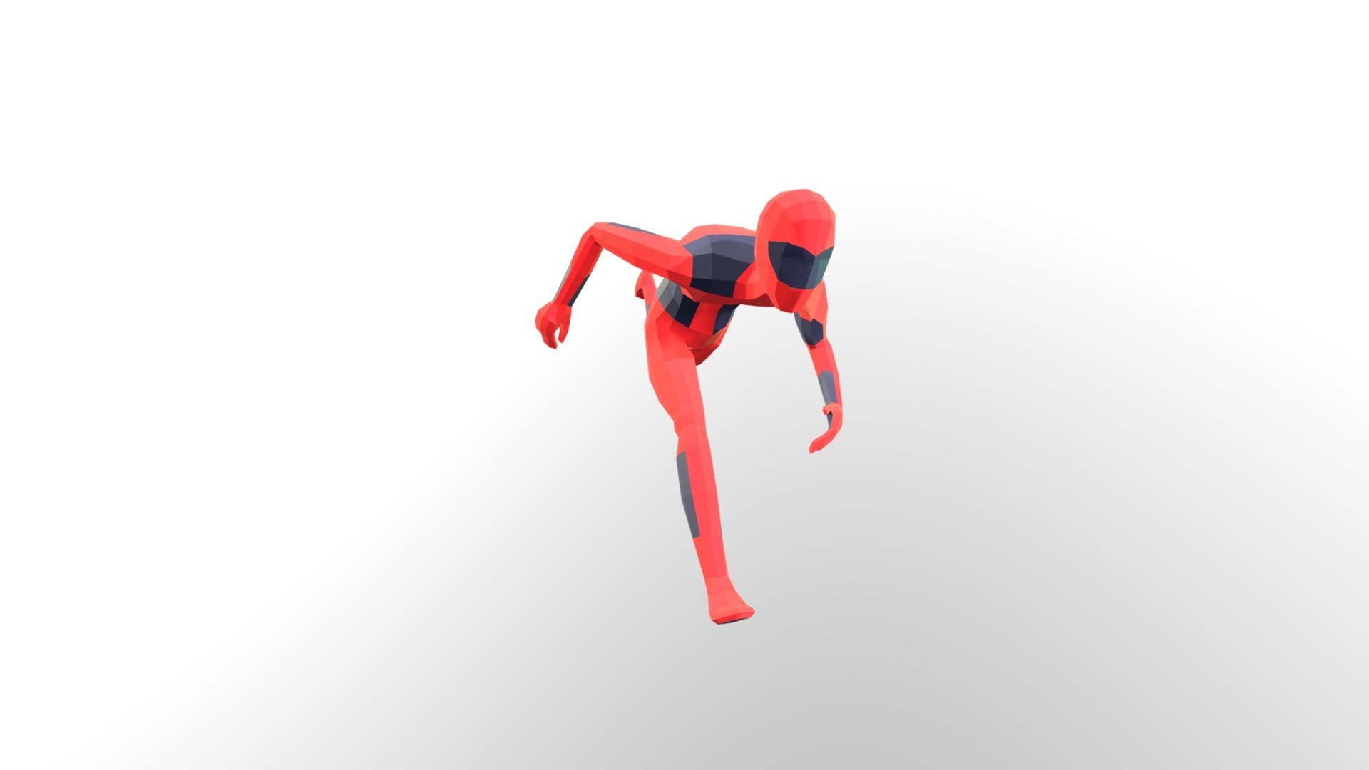 superhero fk rigged low poly - Download Free 3D model by rudrakpatra ...