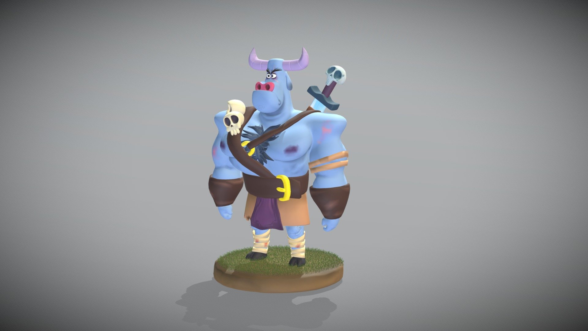 TORO - 3D model by Adrián Andújar (@Txirl.Ako) [6b4e25d] - Sketchfab