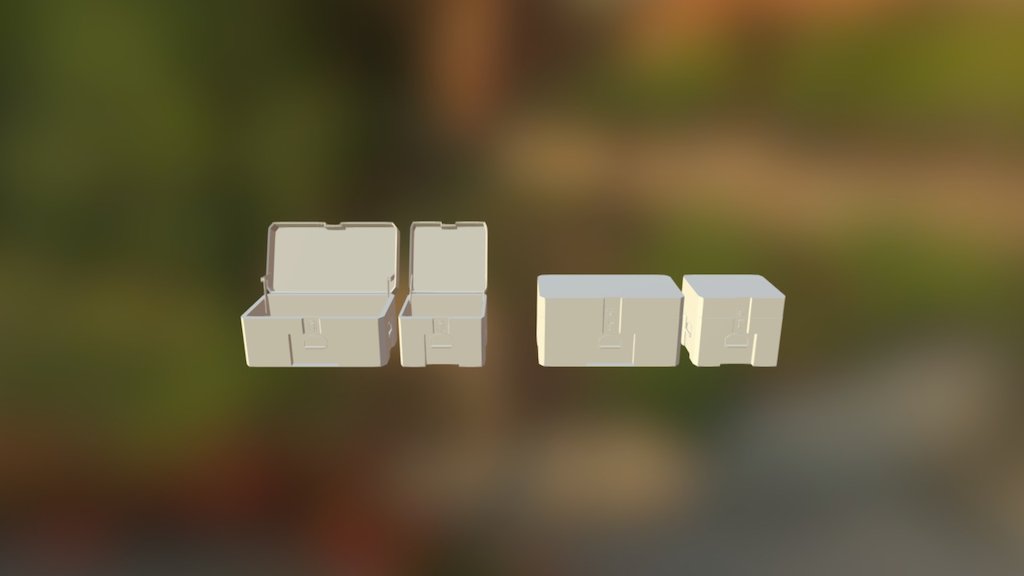 Gun Boxes - 3D model by gonzalezalejandro9124 [6b4e40c] - Sketchfab
