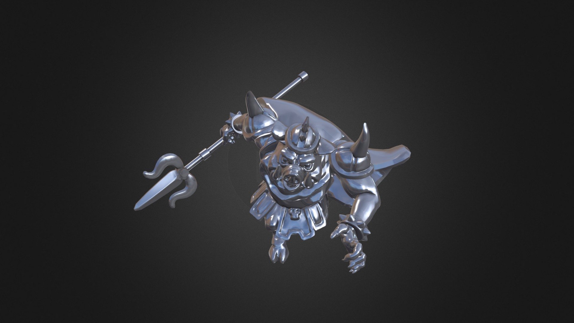 Ganon Posed - 3D model by letscreatetogether [6b4f361] - Sketchfab