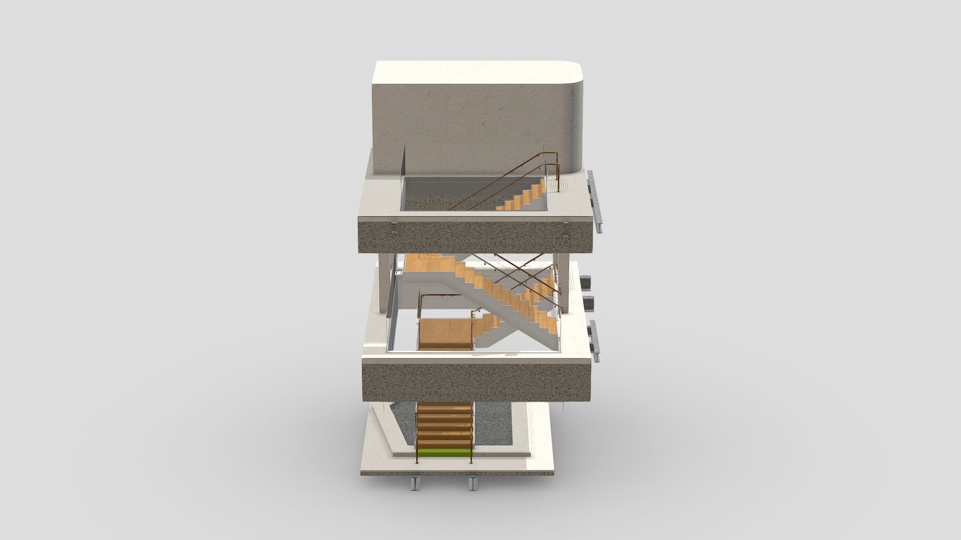 STAIRS - Download Free 3D model by Karen.Petrosyan [6b4f4b9] - Sketchfab