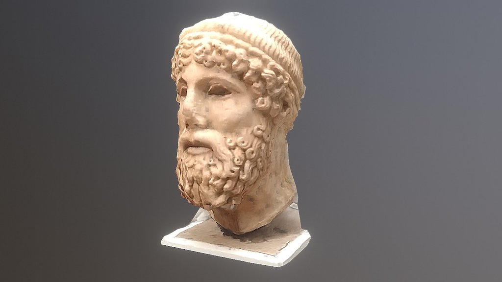 Roman style beard - 3D model by asecashugo [6b51262] - Sketchfab