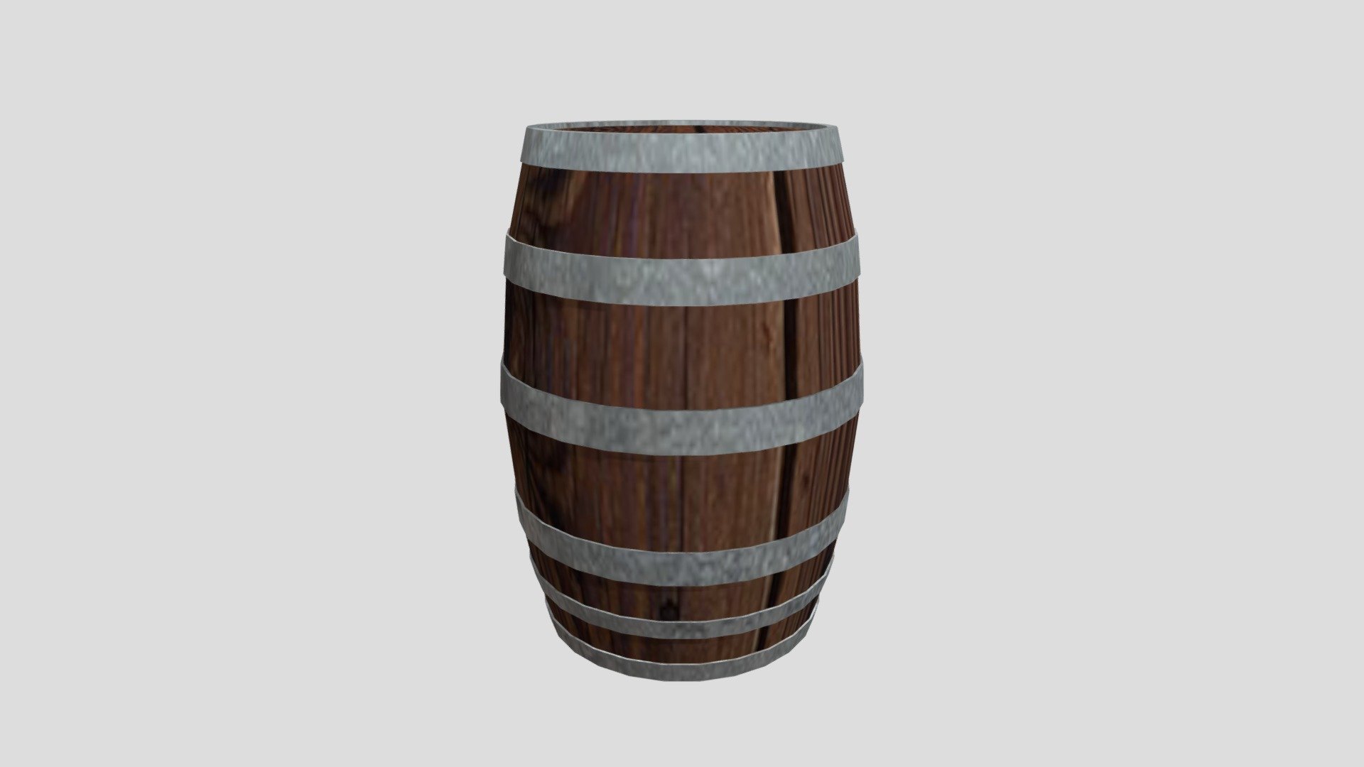 Wooden barrel - Alex Attard Task 4 - Download Free 3D model by ...