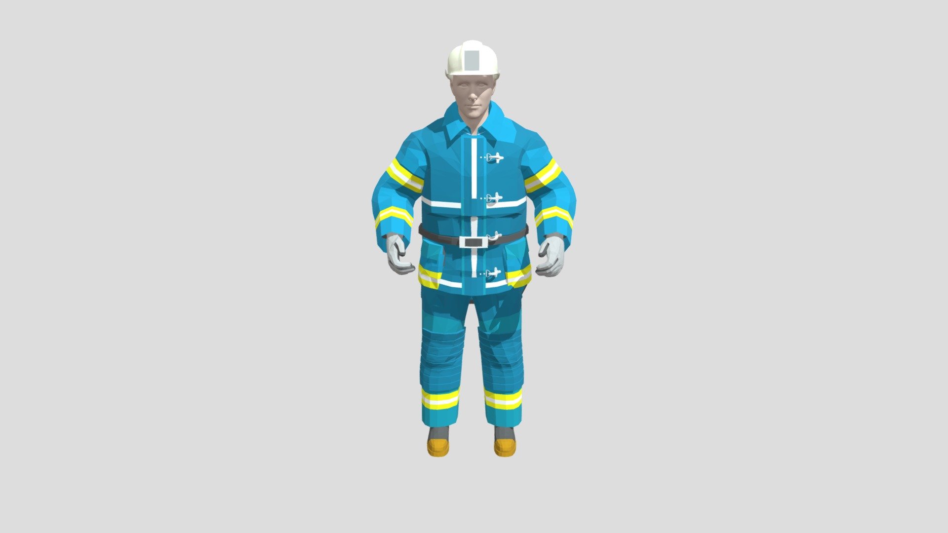 People worker - Download Free 3D model by asanthoshveera [6b525a6 ...