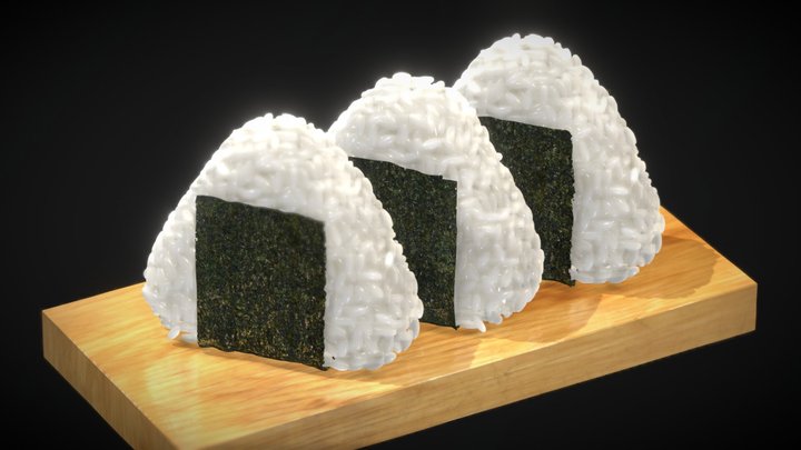 Riceball 3D models - Sketchfab