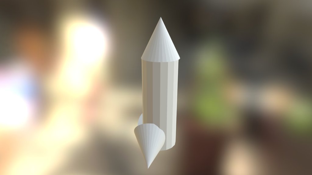Simple Rocket - 3D model by mangomonkey [6b54a8b] - Sketchfab