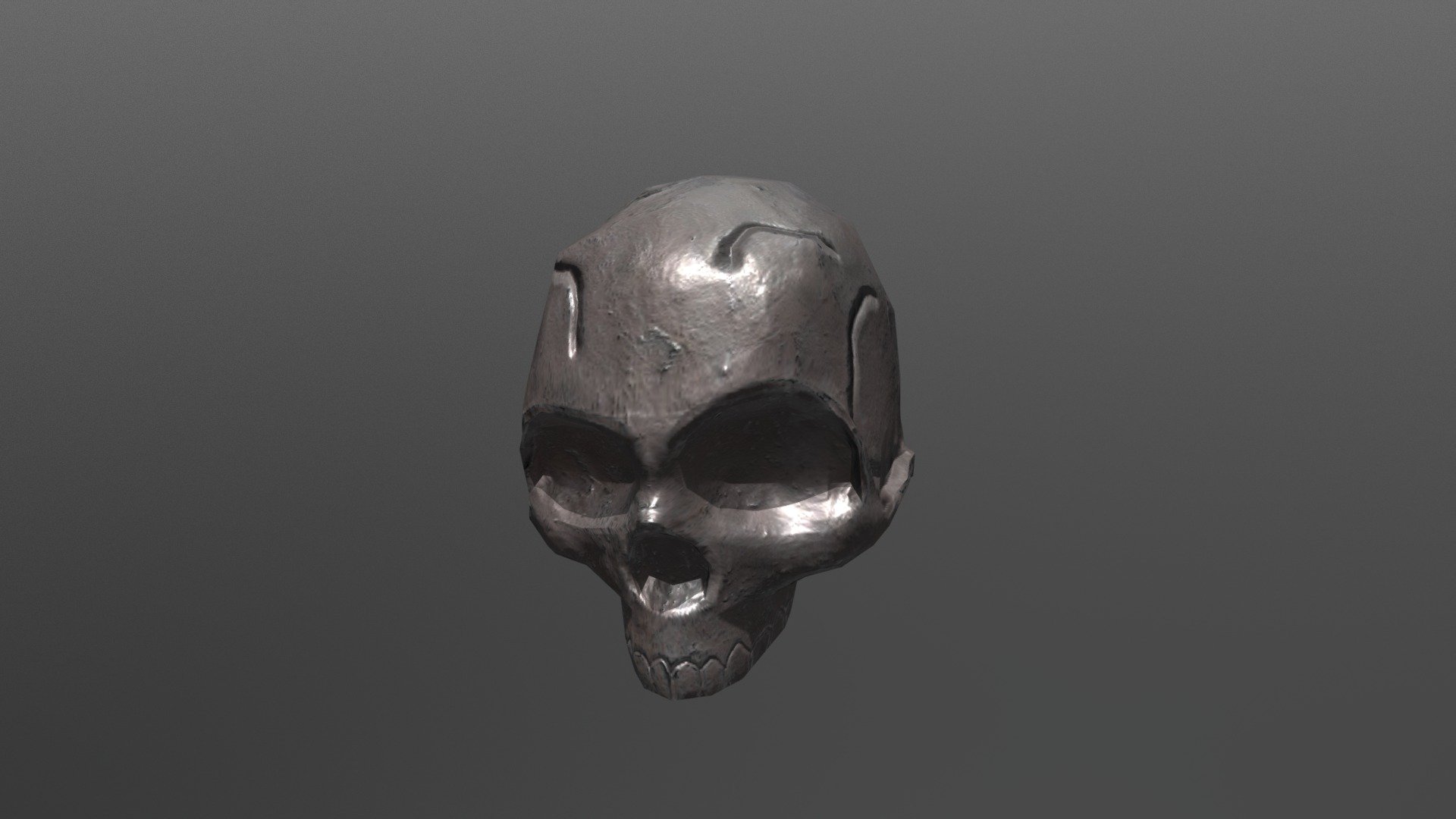 Iron skull - 3D model by Daniele_Marino [6b551d2] - Sketchfab