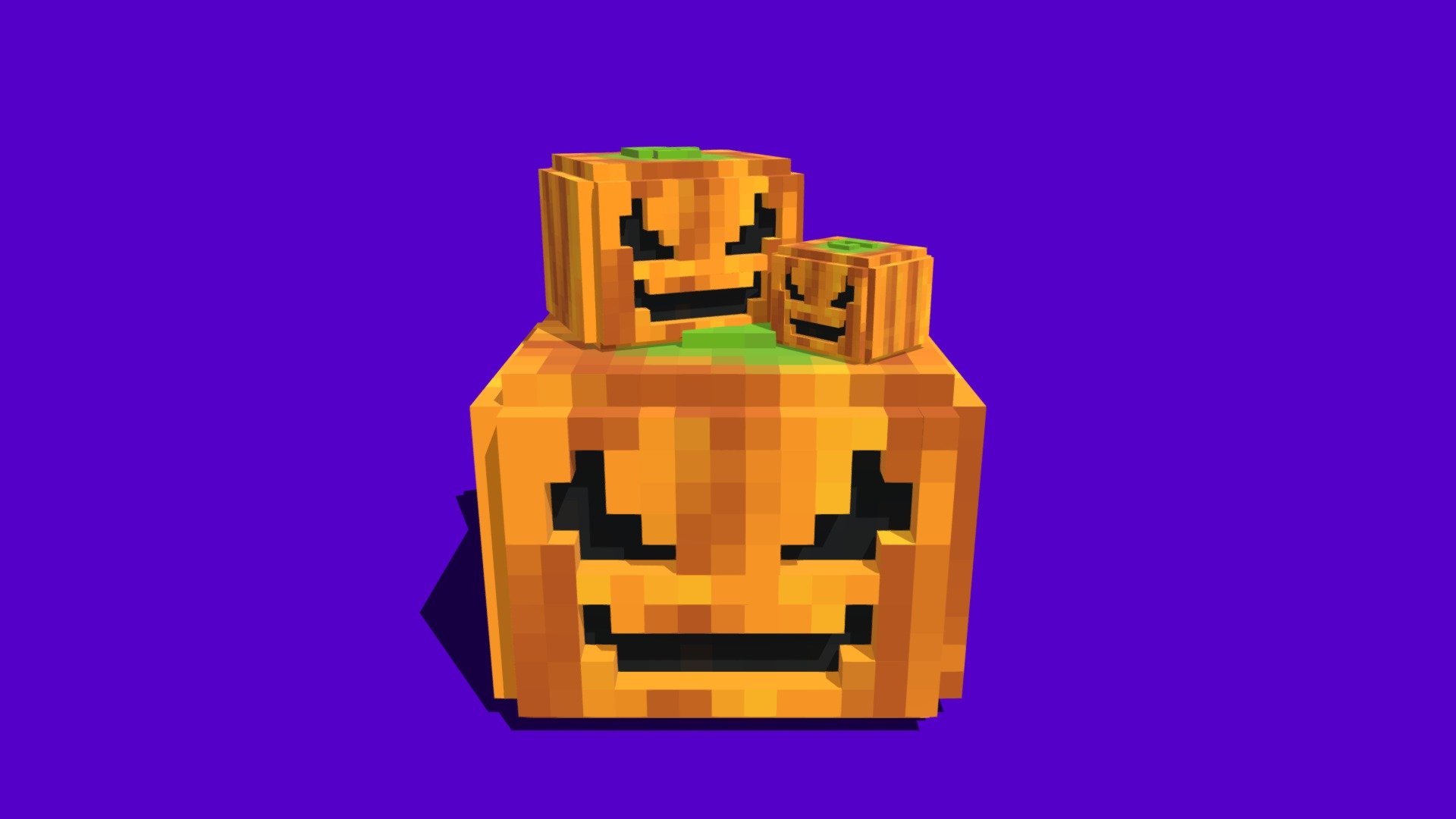 Pumkin - 3D model by Adriaanz [6b55ae6] - Sketchfab