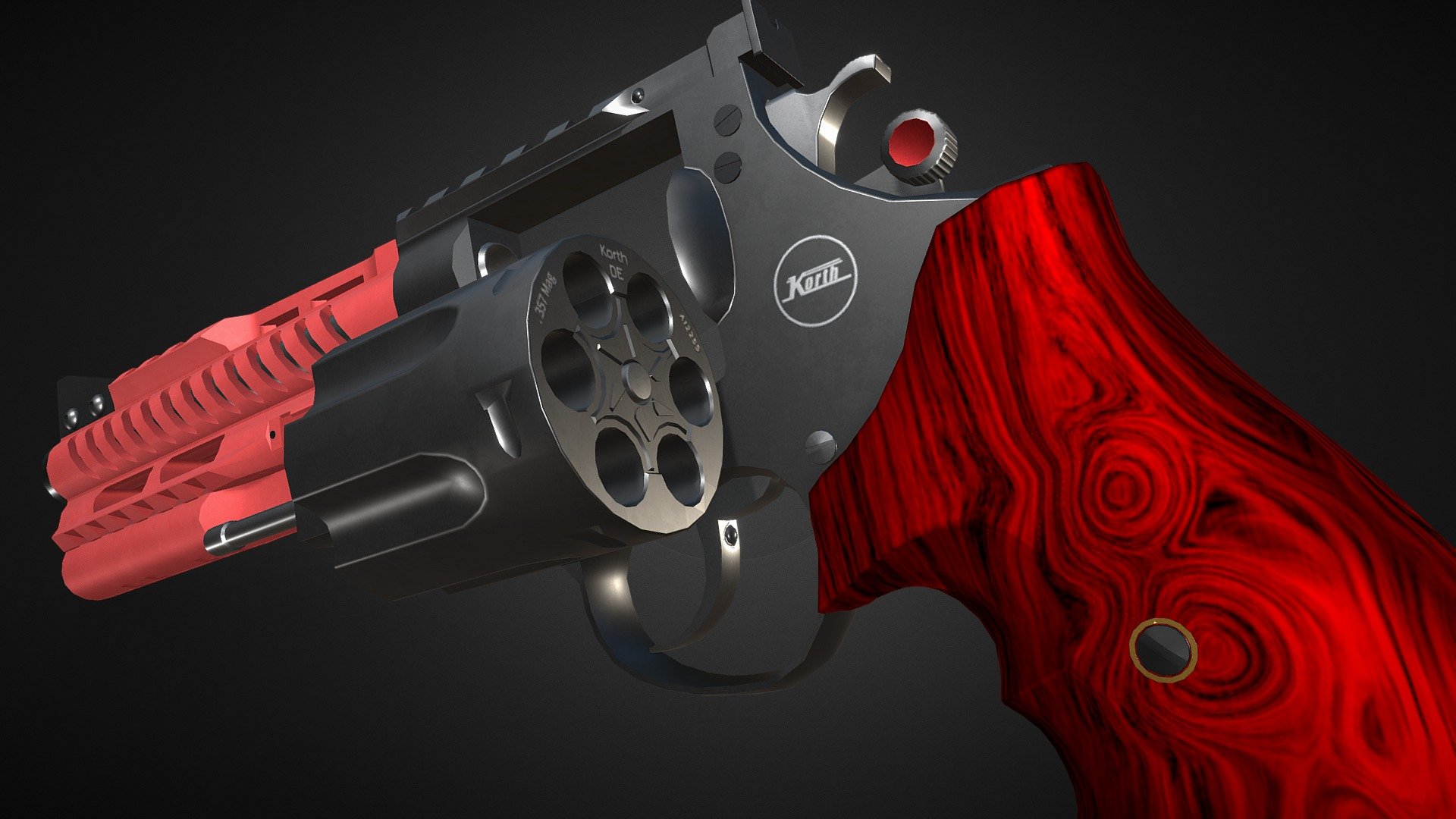 Revolver NightHawk - Download Free 3D model by ltlailtlang [6b55b1f ...