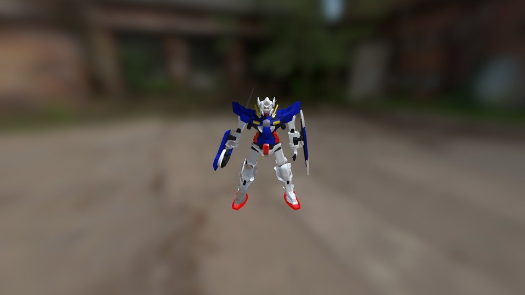 Gundam Exia - 3D model by mauriciofreeze [6b56a59] - Sketchfab
