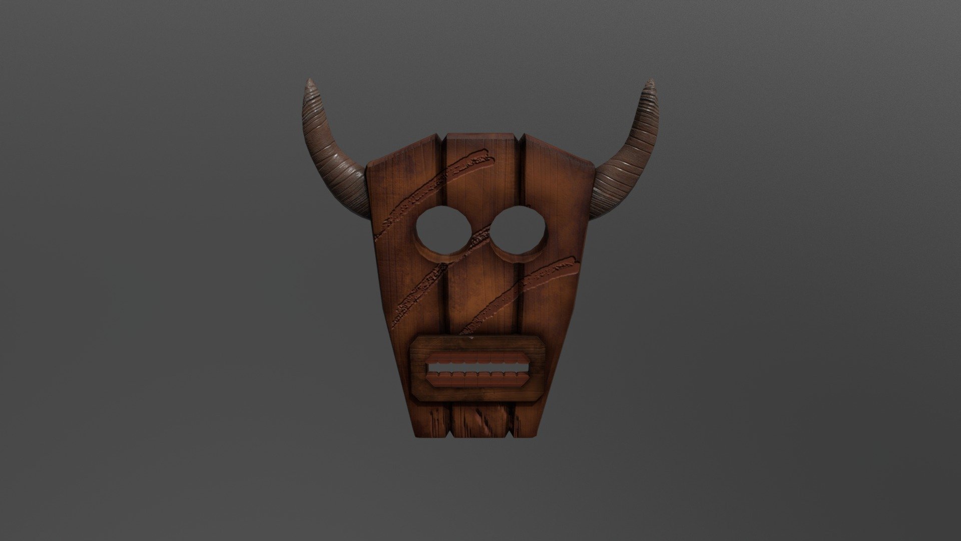 Tribal Mask - 3D model by RyanEarley [6b57473] - Sketchfab