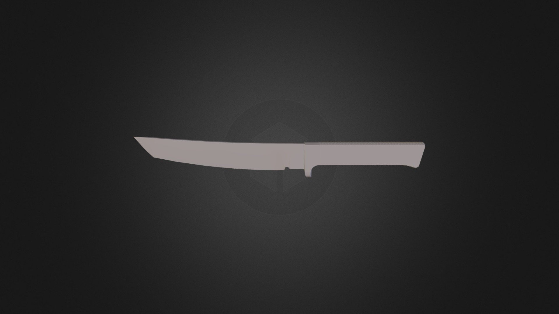 Tanto - 3D model by flattestguitar [6b57574] - Sketchfab