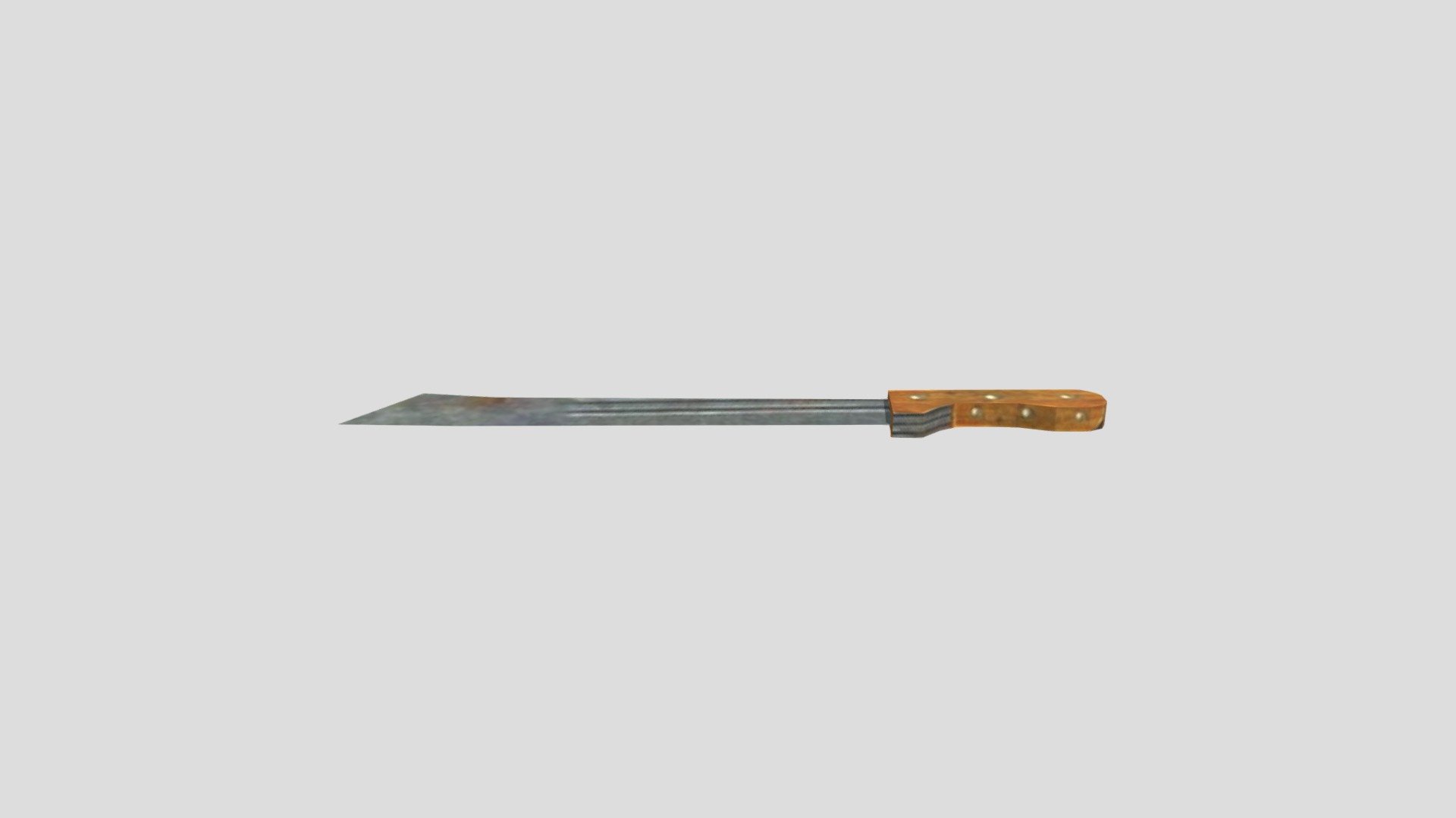 Parang- Free Fire accurate melee weapon - Download Free 3D model by IT ...
