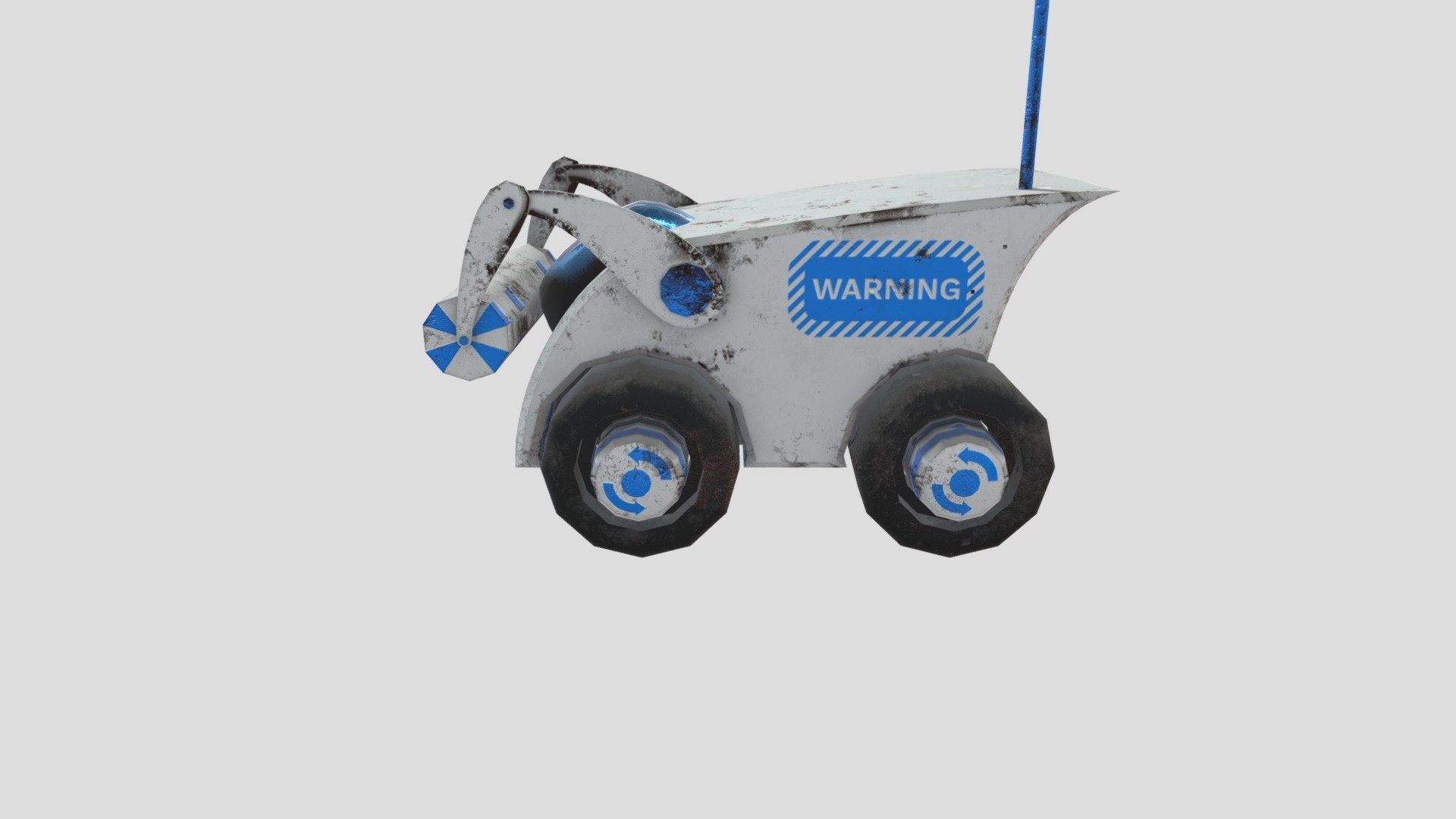 Robot for Cleaning - 3D model by Tunga Games (@tungagames) [6b594f5 ...