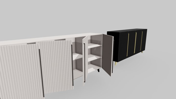Storage-cabinet 3D models - Sketchfab