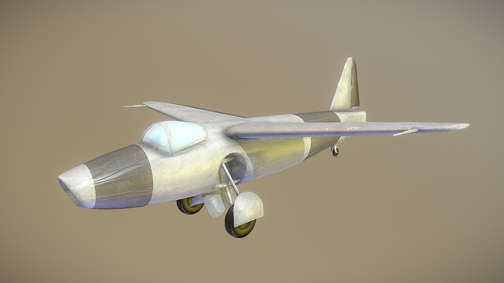 Heinkel HE 178 FILE - 3D model by rezapermanaworks [6b5b53e] - Sketchfab