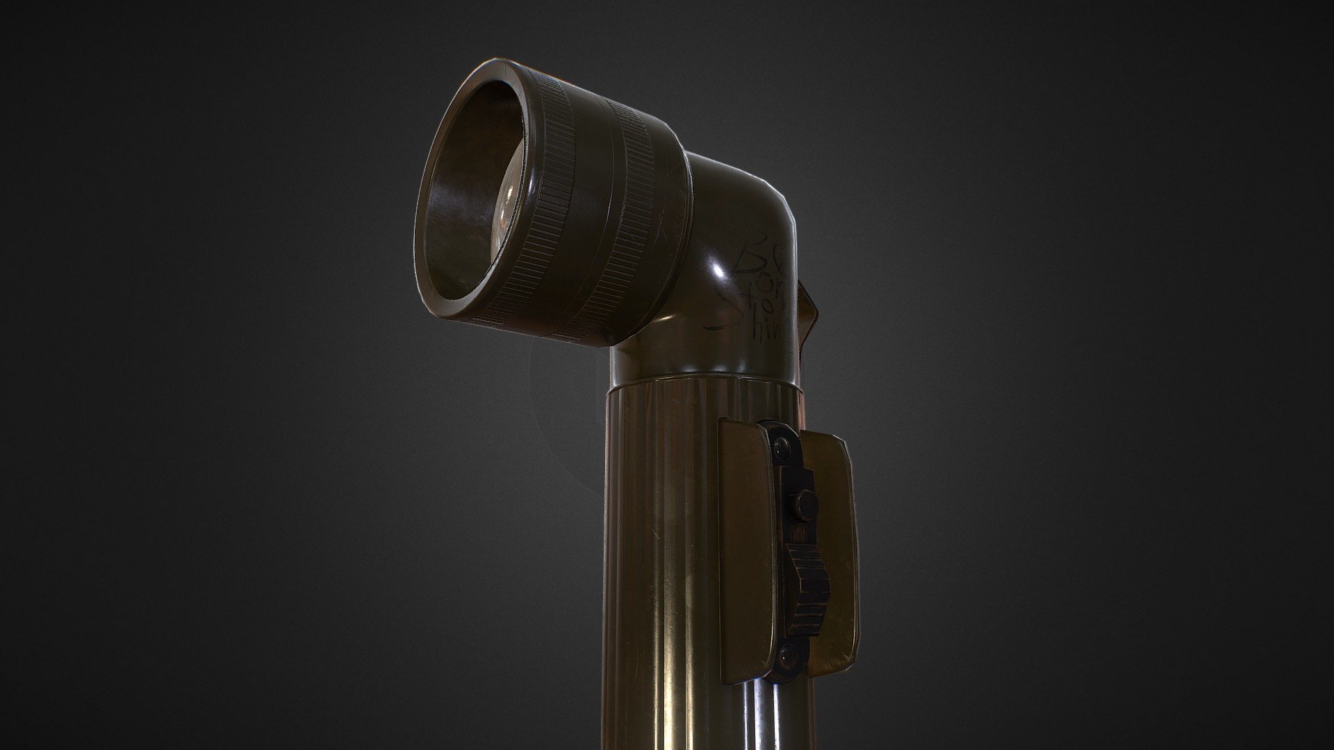 Military Flashlight - Download Free 3D model by Ruslan Maer ...