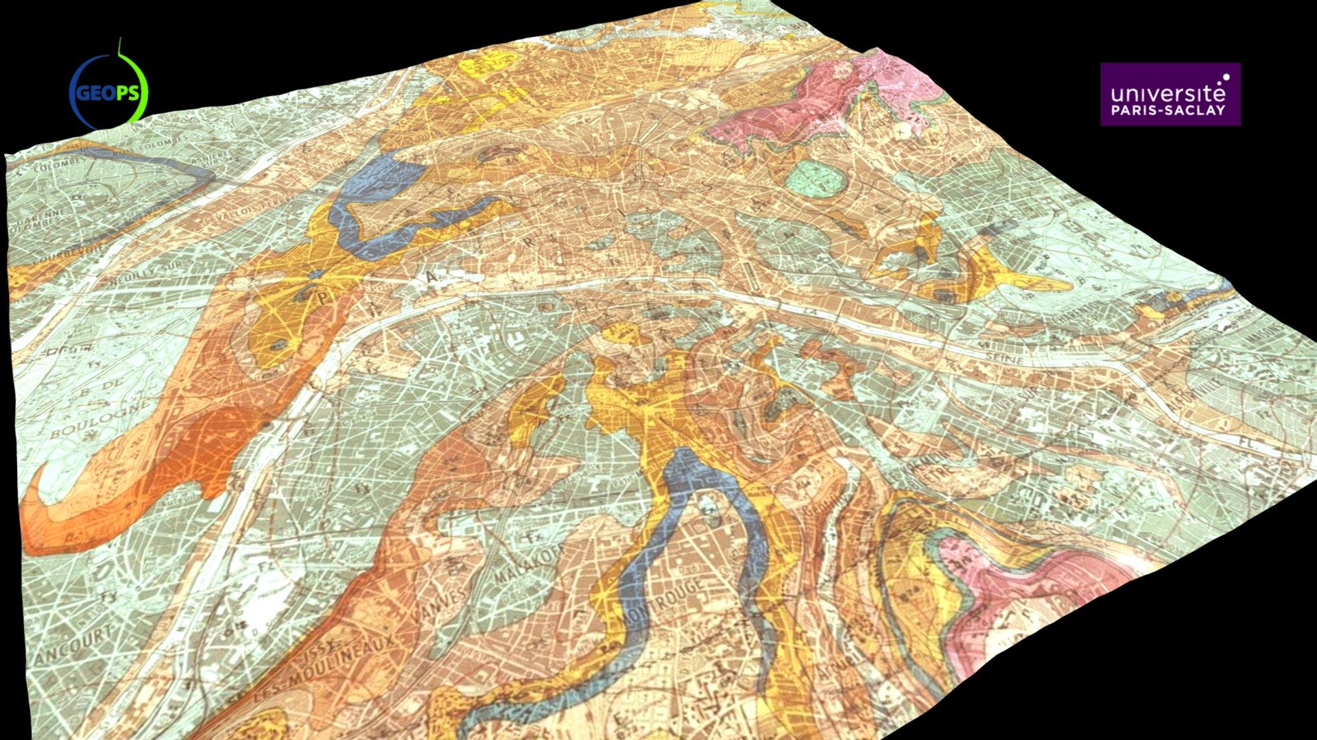 Paris - 3D model by GEOPS U-Paris-Saclay (@gouravour) [6b5c474] - Sketchfab