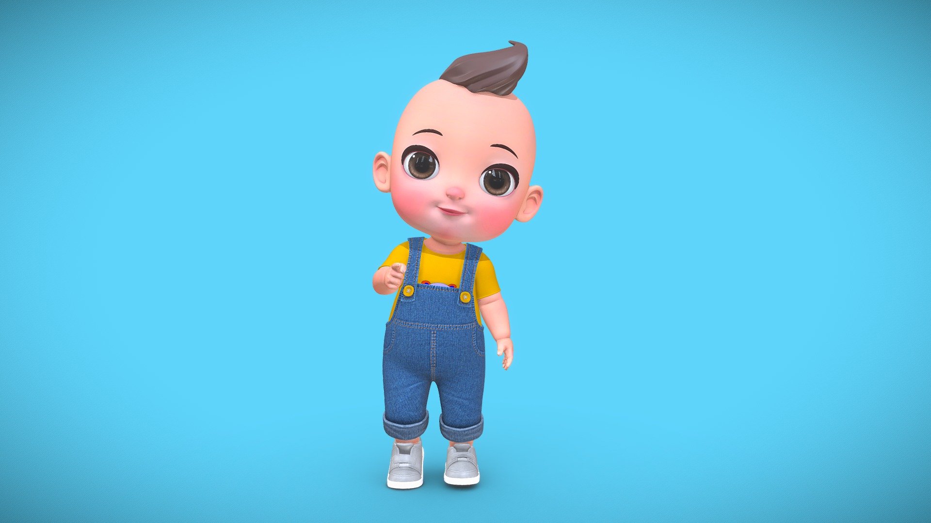 Baby character - 3D model by Craox Technologies LLP (@craoxtechnologies ...