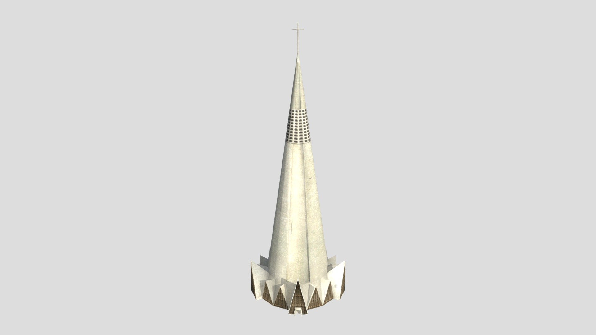 Cathedral de Maringá - 3D model by cristianomr [6b62174] - Sketchfab