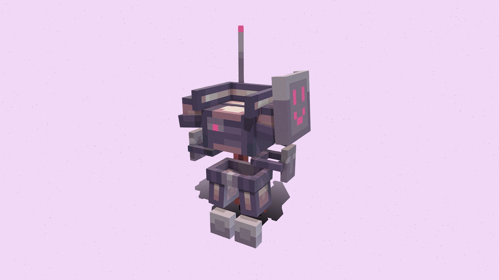 Cyberpunk Minecraft Armor - 3D model by Hysako_ [6b62714] - Sketchfab