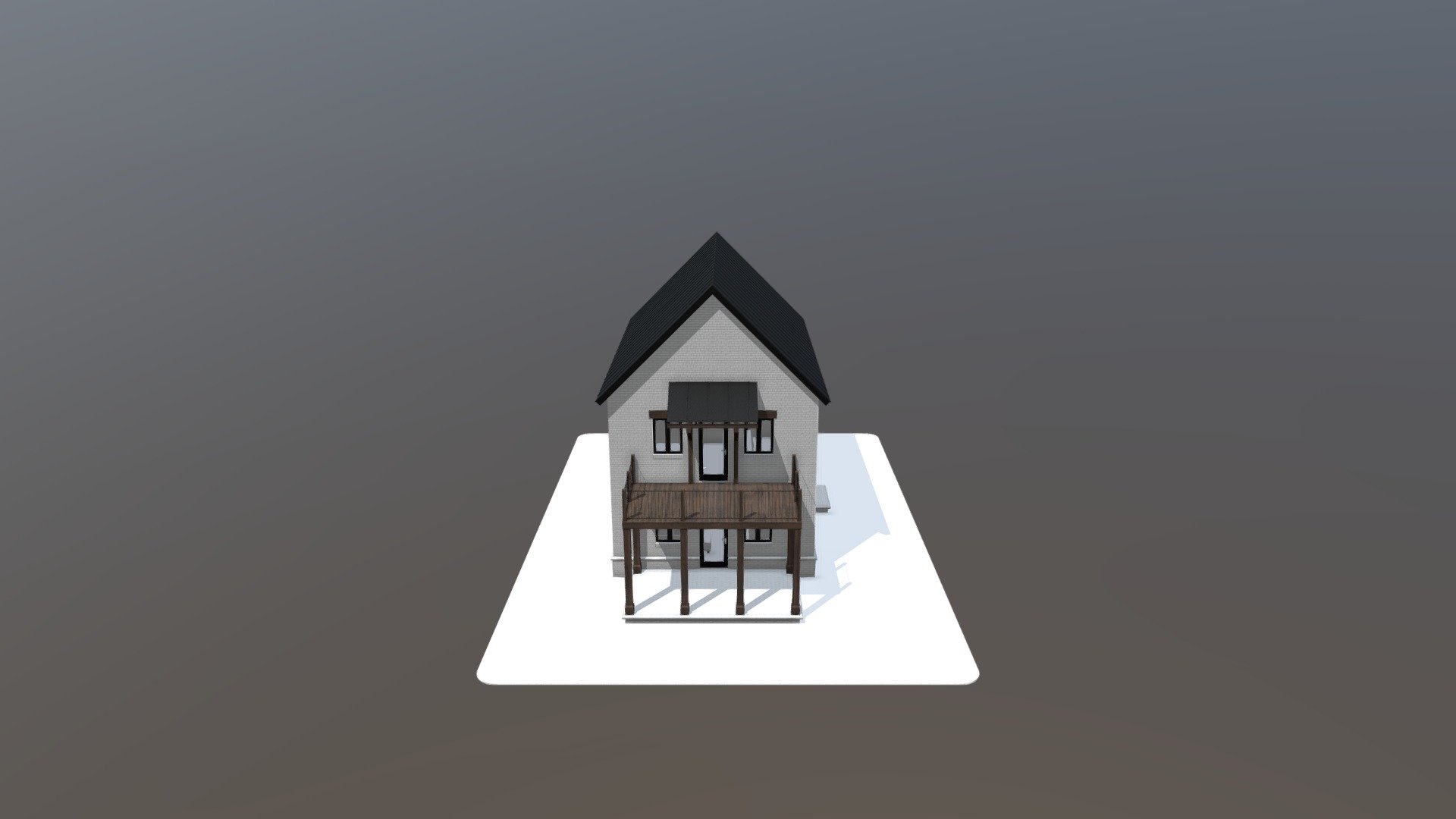 Two-storey house for Christopher Dukes - Download Free 3D model by ...
