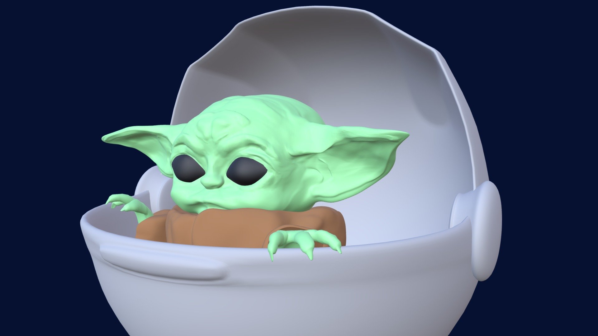 YODA - 3D model by Katy.K [6b67329] - Sketchfab