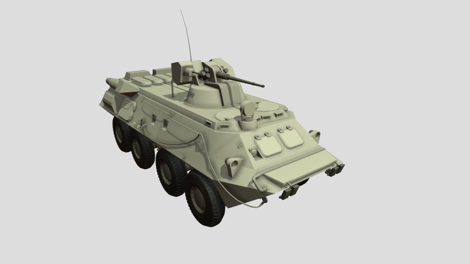 BTR - 3D model by Limenal [6b685d0] - Sketchfab