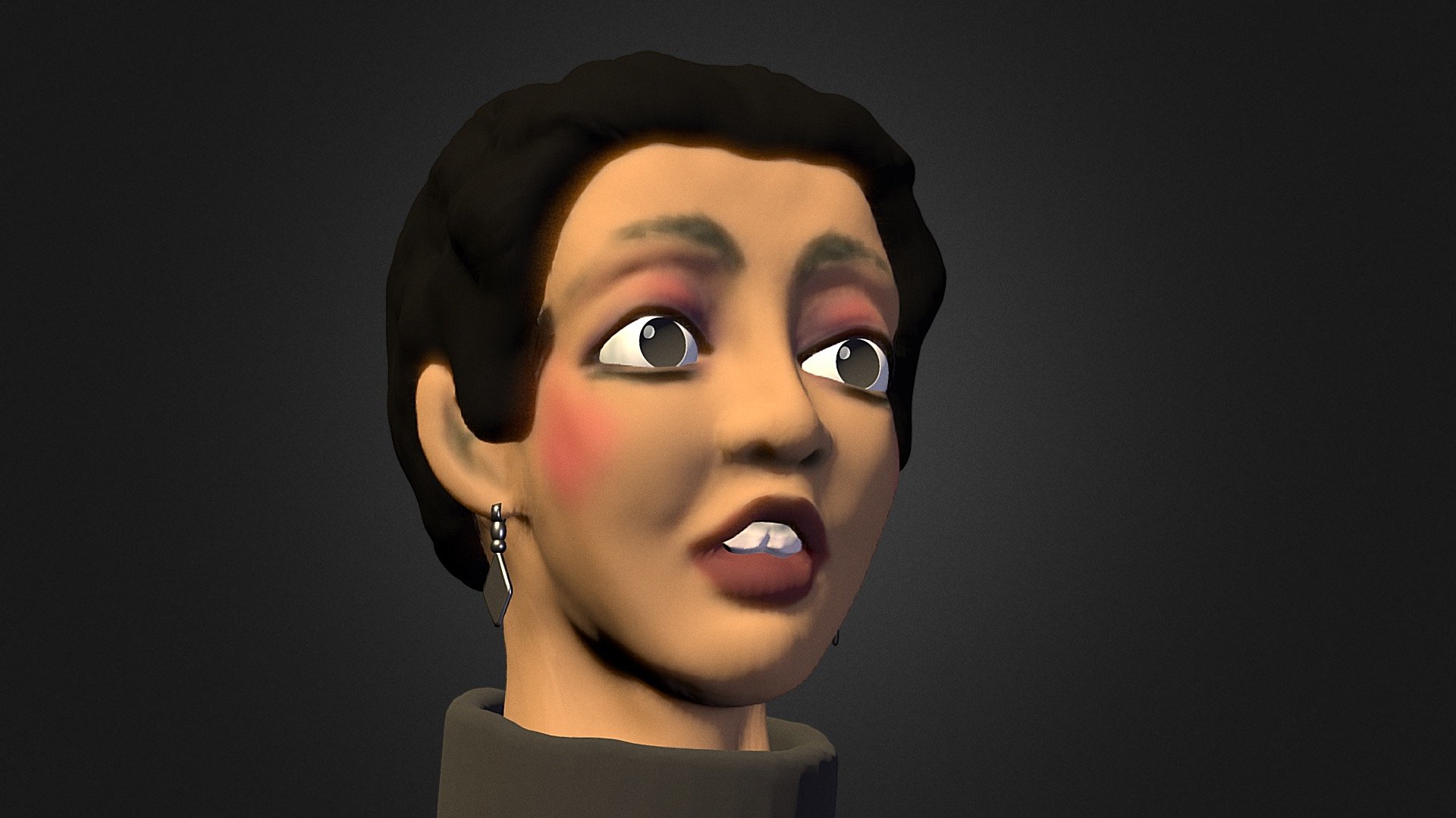 SculptJanuary18 Day 13 : Punk - 3D model by Jules Camille Huvig ...