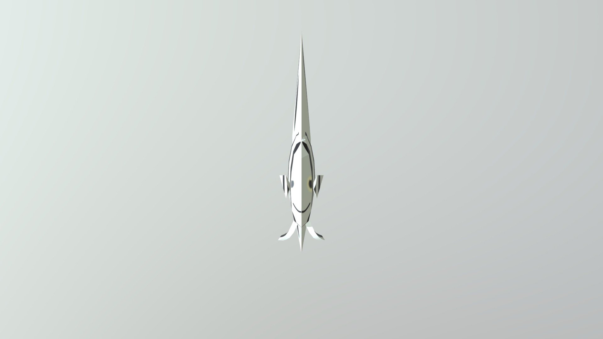 Low Poly Angel Fish - 3D model by Mohamed Hajar (@Mohamed_hajar ...