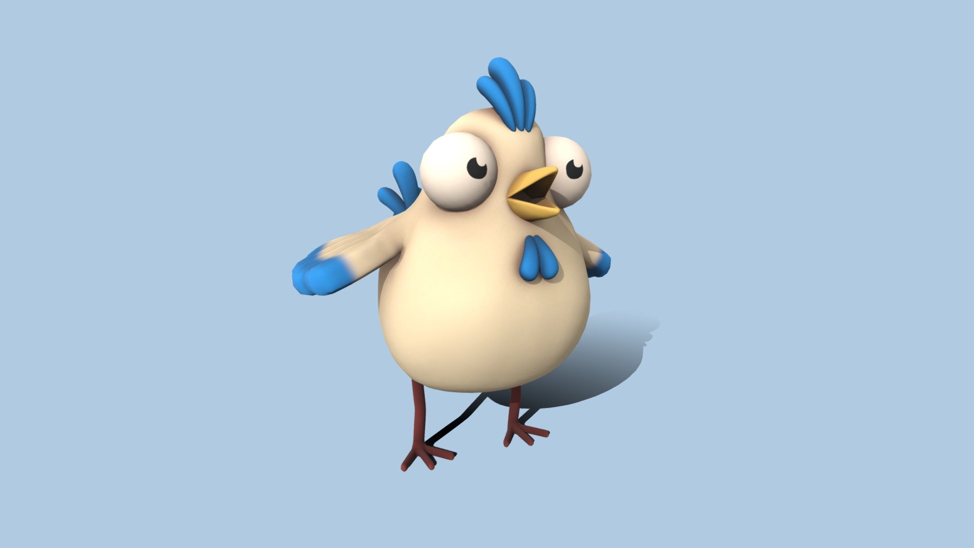 Chicken Enemy Water - Forest Tails - 3D model by Paige W (@paige_w ...