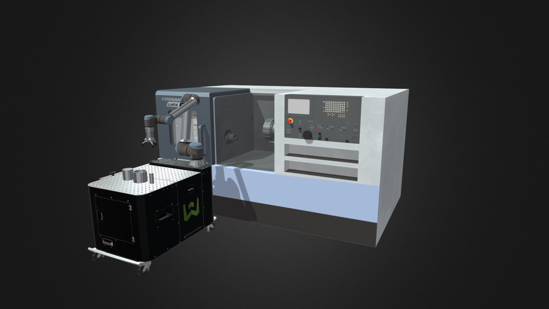 WiredWorkers - OnRobot 3FG15 Gripper Demo - 3D model by Daan van ...