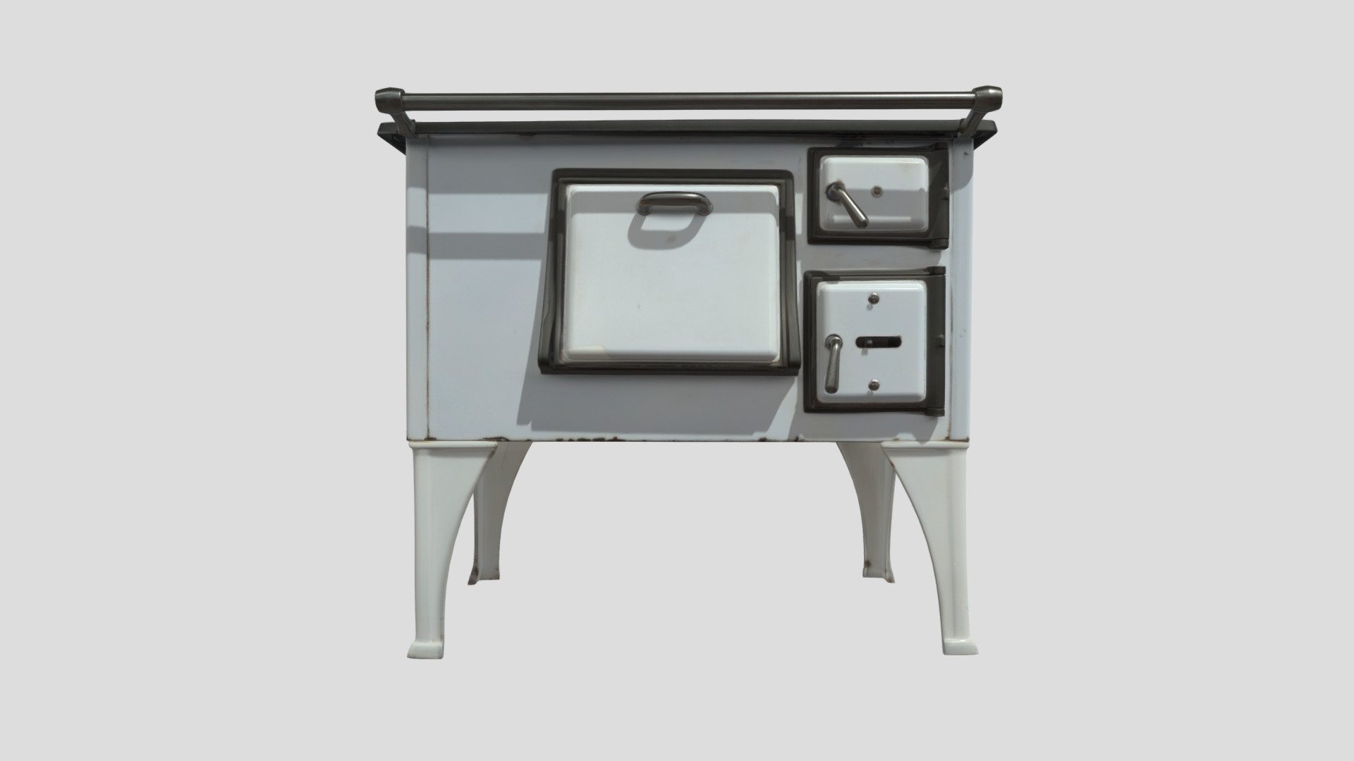 Coal-fired cooker model 61 - Download Free 3D model by Museum of ...