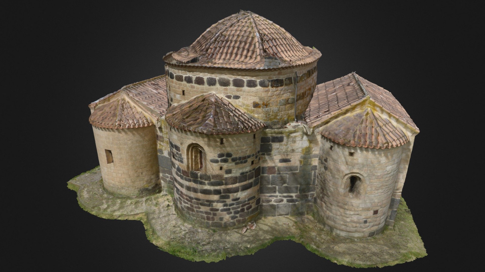 Byzantine Church and Nuraghe Santa Sabina - Download Free 3D model by ...